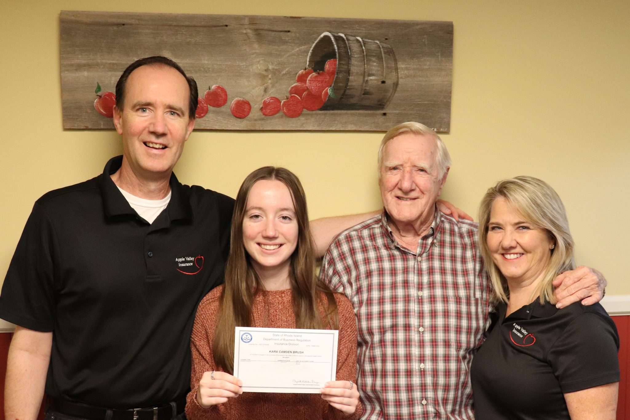 Becoming an insurance agent in RI - Apple Valley Insurance